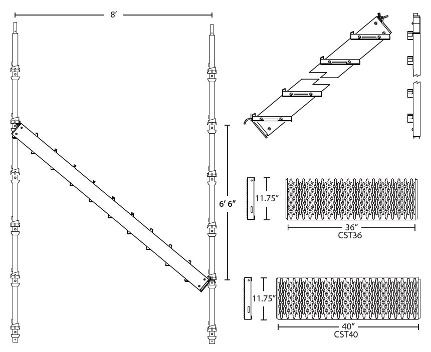 Cuplock System | Cuplock Stair System | by Universal Scaffolding Equipment