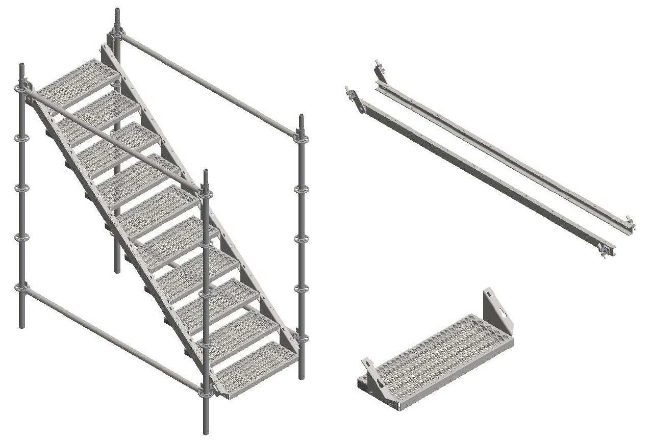Uni-Lock Ringlock | Stair System | by Universal Scaffolding Equipment