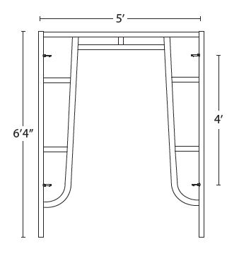 Frame Scaffolding | Walk-Thru Frames | by Universal Scaffolding Equipment